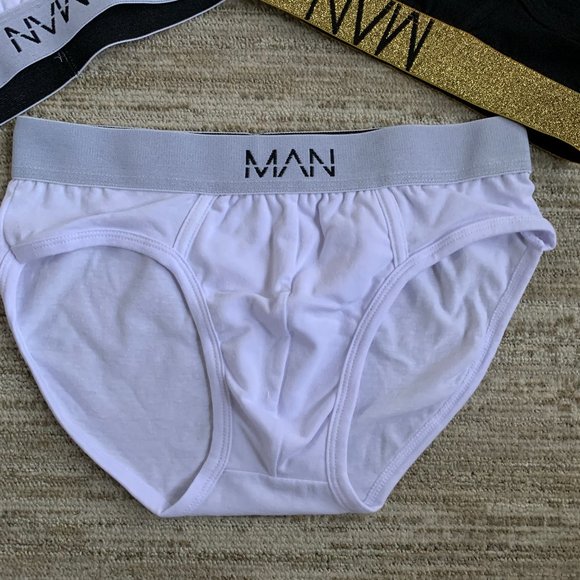 Boohoo MAN | Underwear & Socks | Boohoo Man New White Cotton Poly Spdx ...
